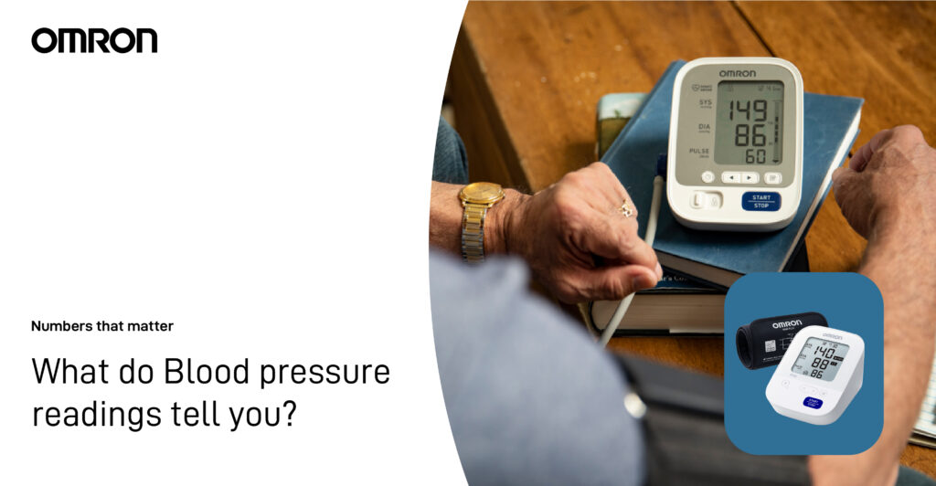 What does blood pressure readings tell you?