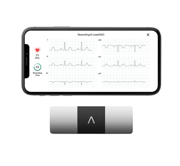 Alivecor - Kardia Mobile | Six-Lead Portable ECG Device | Omron Healthcare