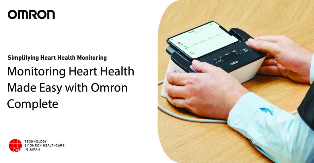 Monitoring Heart Health Made Easy with Omron Complete | Omron Healthcare